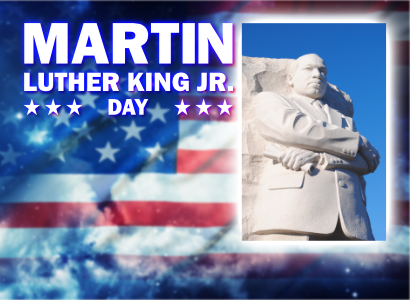 CLOSED Martin Luther King Jr. Day